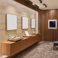 China Custom Watch Display Stand and Glass Showcase for Professional Watch Shop Design for sale