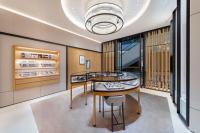 China Modern Watch Display Stand with LED and Glass Case for Jewelry Store Interior Design for sale