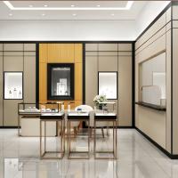 China Custom Watch Display Showcase with LED Lighting for Watch Shop Interior Projects for sale