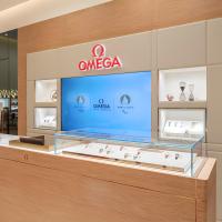 China Luxury Watch Display Cabinet with Glass and LED for Retail Store and Shop Kiosk for sale