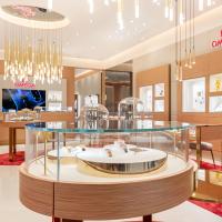China Luxury Watch Display Cabinet with Glass and LED for Retail Store and Shop Kiosk for sale