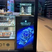 China Luxury Watch Display Counter with LED and Glass for Watch Store Design for sale