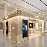 China Luxury Watch Store Furniture with Glass Display Cabinets and LED Lighting for Retail for sale