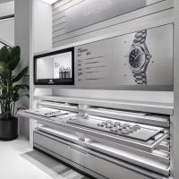 China Custom Watch Display Cabinet and Glass Showcase for Jewelry Store Interior Design for sale