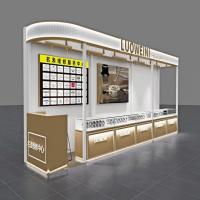 China BX Factory Wholesale Watch Display Showcase Wood & Glass Watch Counter with LED Lighting System for sale