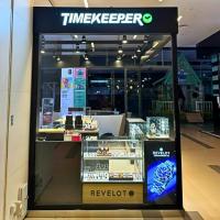 China Factory Wholesale Watch Display Showcase Wood & Glass Watch Counter with LED Lighting System for sale