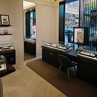 China BX   Custom Watch Display Case with Dimmable LED Lights for sale