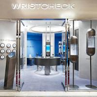 China BX  Factory Customized Wooden Watch Display Counter Luxury Retail Watch Showcase with LED Lighting for sale