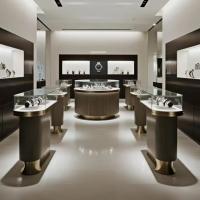China Customizable Smart Watch Showcase Luxury Brands High End Presentation Wrist Watch Showcase for sale