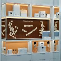 China Elegant Perfume Store Display Showcase and Skincare Furniture for Retail Cosmetic Shop Interior Decoration for sale