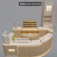 China High End Perfume Store Display Furniture with Skincare Showcases for Retail Cosmetic Shop Decoration Layout for sale