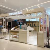 China Custom Perfume and Skincare Store Furniture with Boutique Cosmetic Shop Display Cabinets and Interior Design for sale