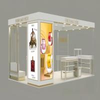 China Custom Perfume and Skincare Store Furniture with Boutique Cosmetic Shop Display Cabinets and Interior Design for sale