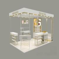 China Custom Perfume and Skincare Store Furniture with Boutique Cosmetic Shop Display Cabinets and Interior Design for sale