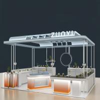 China Bespoke Perfume Store Display Shelves and Skincare Cabinets for Retail Cosmetic Shop Decoration Projects for sale