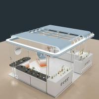 China Bespoke Perfume Store Display Shelves and Skincare Cabinets for Retail Cosmetic Shop Decoration Projects for sale