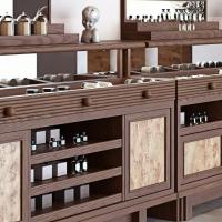China High Quality Glass Showcase for Perfume Store Design for sale