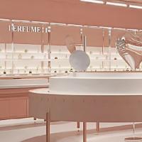 China Wooden Perfume Display Cabinets Are Suitable for High-end Shopping Centres. for sale