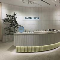 China Designer Perfume Retail Store Fixture Glass Cabinet for sale
