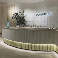 China Designer Perfume Retail Store Fixture Glass Cabinet for sale