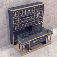 China Factory Price Perfume Display Cabinet Glass Showcase for Retail Store for sale