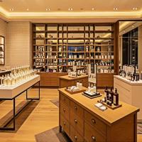 China High End Perfume Store Display Cabinet Glass Showcase for Luxury Boutique for sale