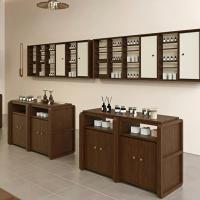 China Factory Price Perfume Display Cabinet Glass Showcase for Cosmetic Store Mall for sale