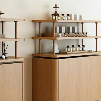 China Luxury Perfume Store Display Cabinet Glass Showcase for Shopping Mall Boutique for sale