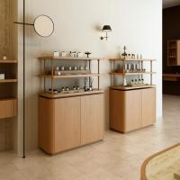 China Luxury Perfume Store Display Cabinet Glass Showcase for Shopping Mall Boutique for sale