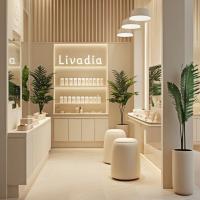 China Perfume Store Display Cabinet Glass Showcase With Lock For Cosmetic Shop for sale
