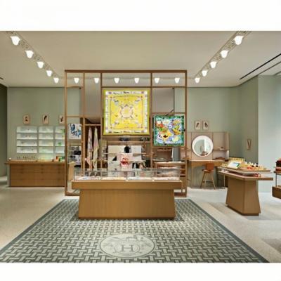 China Modern Glass Perfume Showcase Display Cabinet for Cosmetic Shop and Mall for sale