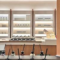 China Factory Price Glass Perfume Display Cabinet Showcase for Cosmetic Shop Mall for sale