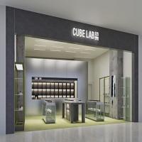 China High End Perfume Showcase Glass Display Cabinet for Cosmetic Retail Store for sale