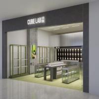 China High End Perfume Showcase Glass Display Cabinet for Cosmetic Retail Store for sale