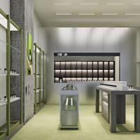 China High End Perfume Showcase Glass Display Cabinet for Cosmetic Retail Store for sale