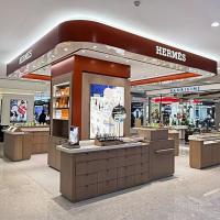 China Shopping Mall Display Cabinet Glass Perfume Showcase for Cosmetic Store for sale