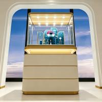 China Freestanding Jewelry Display Cabinet Freestanding velvet  jewellery display stands for shops for sale