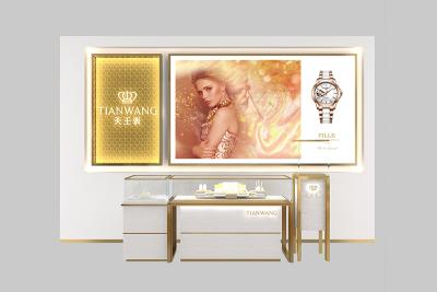 China Dustproof Wall Display Cases Anti Rust Luxury Retail Commercial Watch Display Case for sale