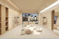 China Full Travertine Wabi Women Clothing Store Interior Design for sale
