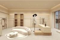 China Full Travertine Wabi Women Clothing Store Interior Design for sale