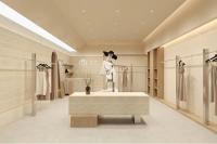 China Full Travertine Wabi Women Clothing Store Interior Design for sale