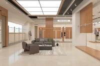 China Bright Light Oak Ladies Business Casual Wear Shop Layout Design for sale