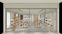 China Bright Light Oak Minimal Daily Ladies Fashion Shoe Shop Layout Design for sale