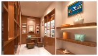 China Interior Luxury Showcase Luxury Bag Display Case 120mm 150mm for sale