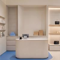 China MDF Metal Showcase Luxury Powder Coated OEM Furniture Wall Showcase for sale
