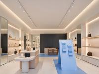 China MDF Metal Showcase Luxury Powder Coated OEM Furniture Wall Showcase for sale