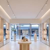 China MDF Metal Showcase Luxury Powder Coated OEM Furniture Wall Showcase for sale