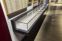 China Historical Museum Style Display Case Dustproof Chronological  Museum Glass Case for sale