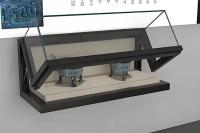 China Shockproof Relic Display Case Dustproof Customized Museum Display Case Design for sale
