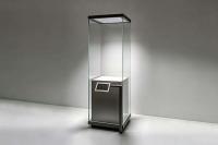 China Constant Temperature Humidity Museum Acrylic Display Glass Cases With Touchscreen for sale